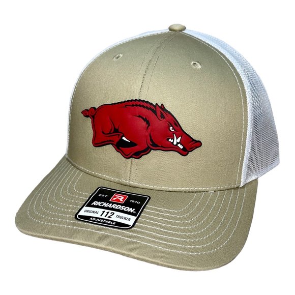 Nike | Accessories | Arkansas Razorbacks 3d Snapback Trucker Hat Khaki ...